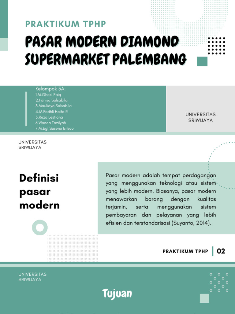 PPT, Pasar Modern | PDF