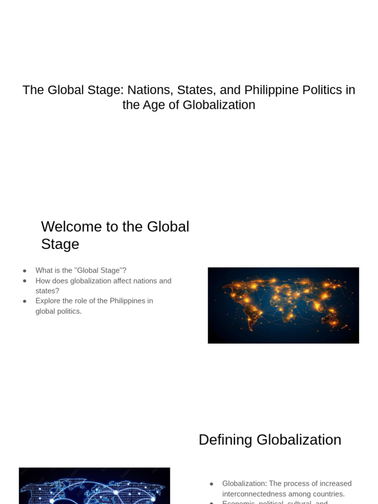 Analyzing Globalization | PDF | Globalization | Philippines