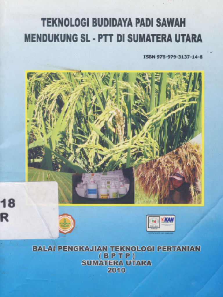 Teknologi Budidaya Padi Sawah Mendukung SL-PTT Di Sumatera Utara | PDF