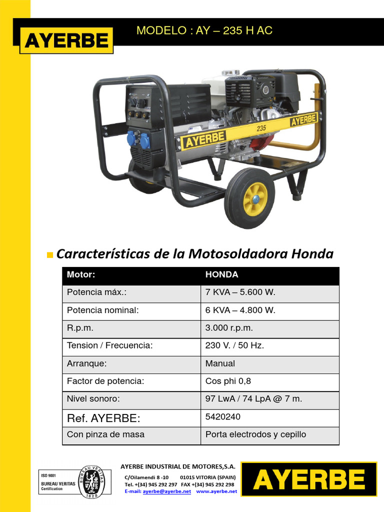 Honda Ay 235 H Ac | PDF | Estilos de carrocería | Vehículo de motor