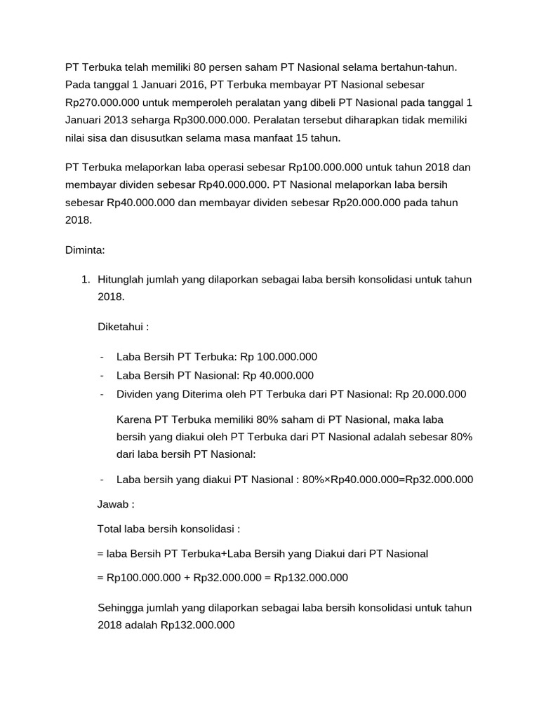 LANJUTAN | PDF | Bisnis