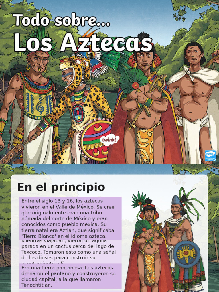 Sa Cs 84 Powerpoint Los Aztecas Ver 5 | PDF | templo | azteca