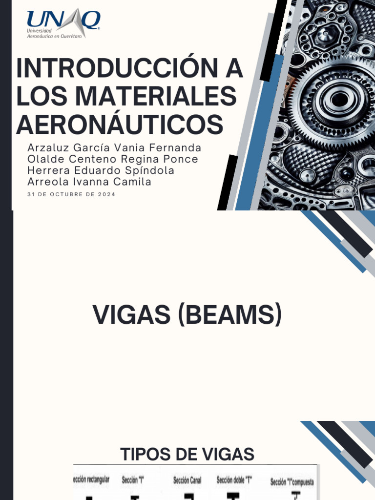 VIGAS (Beams) | PDF | Deformación (ingeniería) | Viga (Estructura)