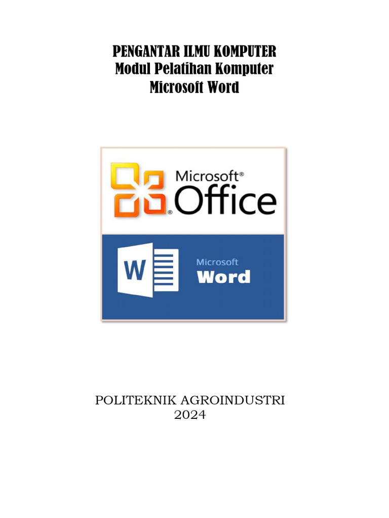 Modul Ms - Word POLIGRO | PDF