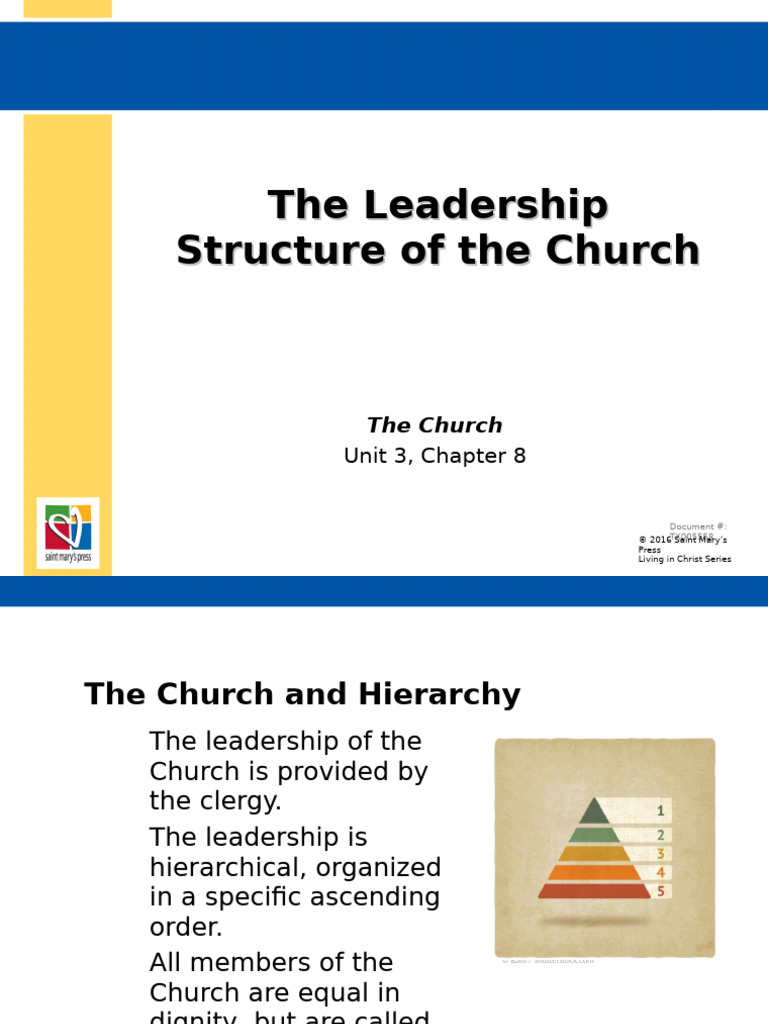 Catholic Church Leadership Hierarchy | PDF | Catholic Church | Bishop