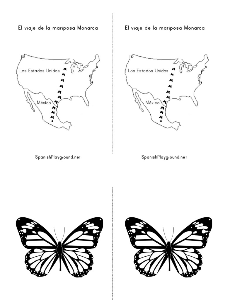 El-Viaje-De-La-Mariposa-Monarca-Spanish Cuento | PDF | Mariposa ...