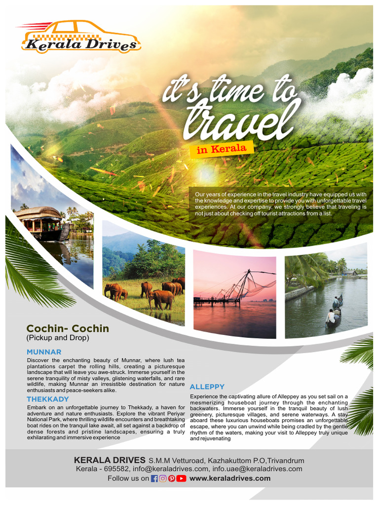 Keraladrives Cochi To Cochi-2 | PDF | Tourism | Leisure