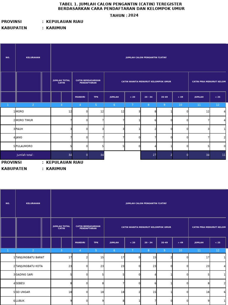 Capaian Elsimil (Per 15 Nov) | PDF