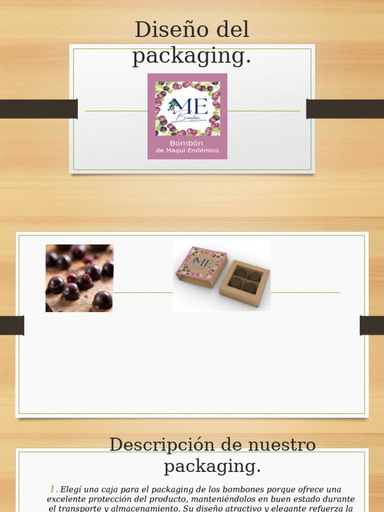 Diseño de Packaging para Bombones | PDF