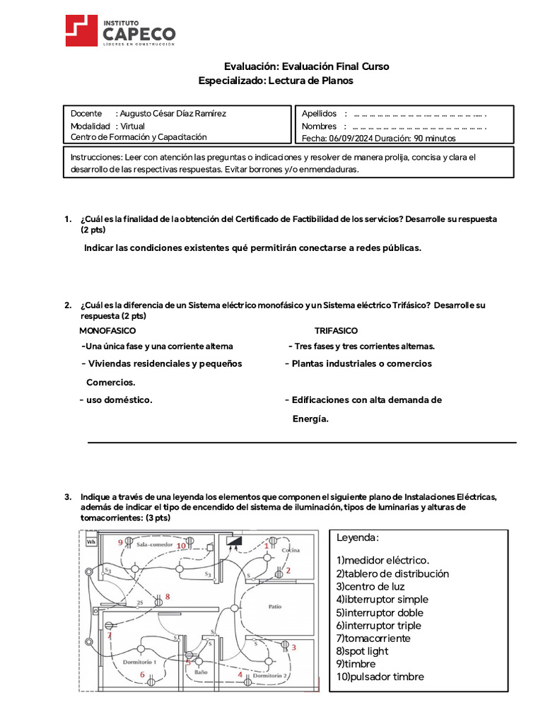 AD - Lectura de Planos - ExFinal-1309 | PDF | Cambiar