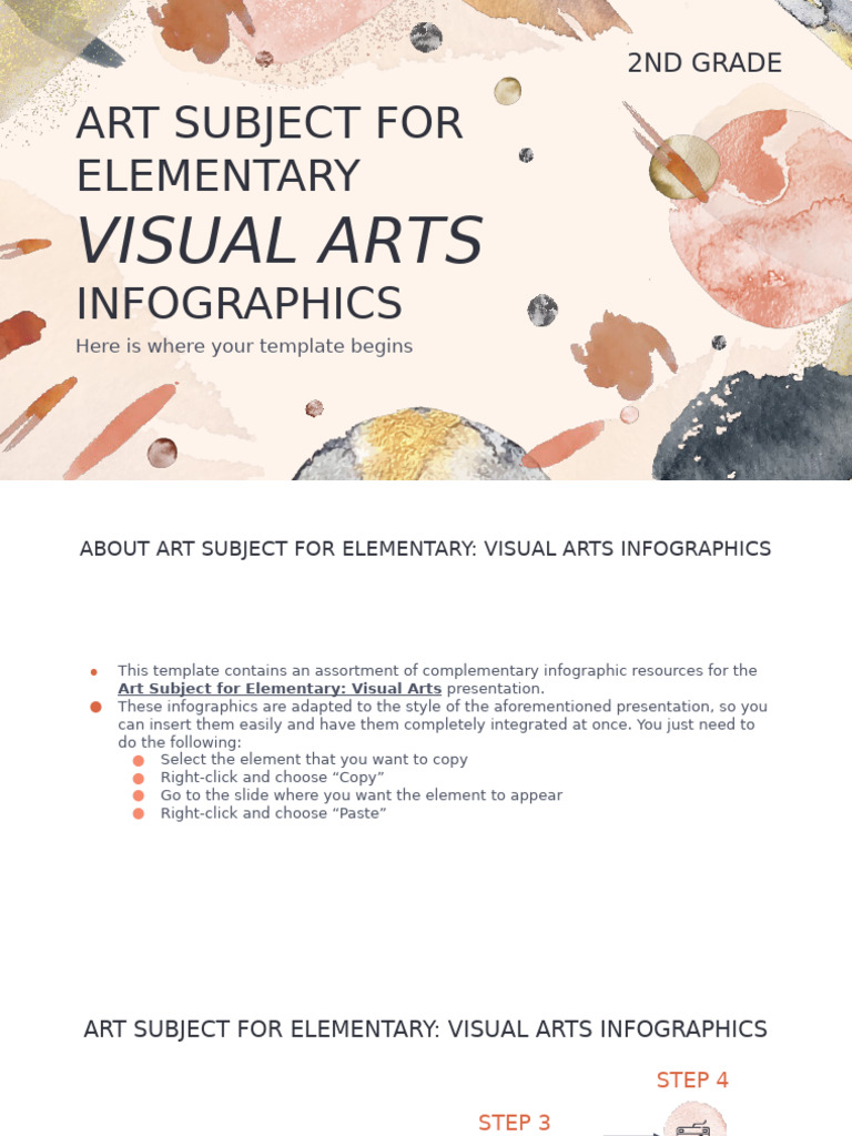 Art Subject For Elementary - 2nd Grade - Visual Arts Infographics by ...