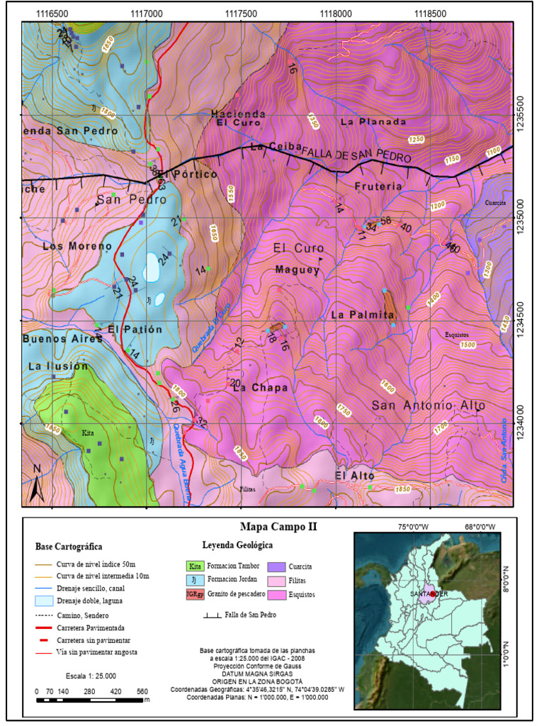 Mapa Campo II | PDF | Datos geográficos e información | Navegación