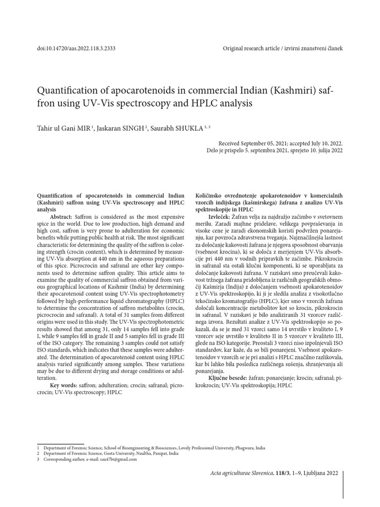 Admin,+118-3 2333 2 | PDF | Principal Component Analysis | Ultraviolet–Visible Spectroscopy