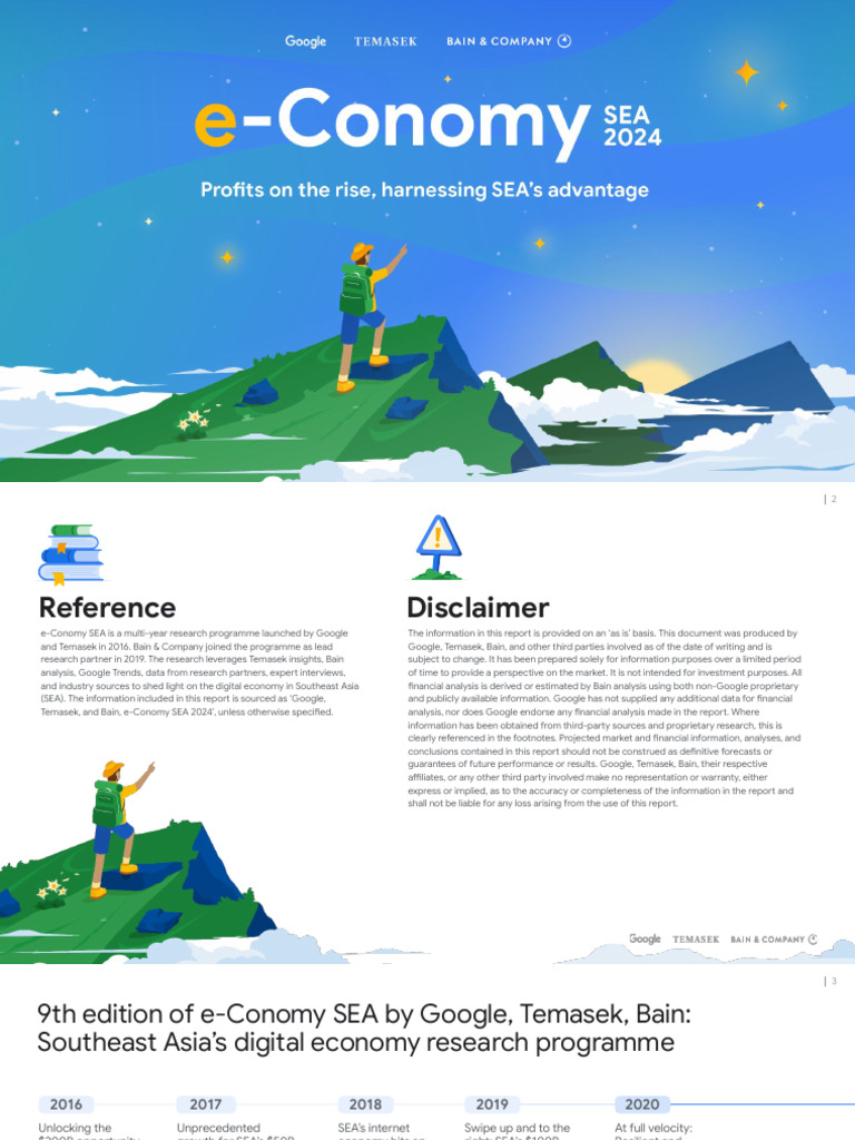 E Conomy Sea 2024 Report | PDF | E Commerce | Profit (Economics)