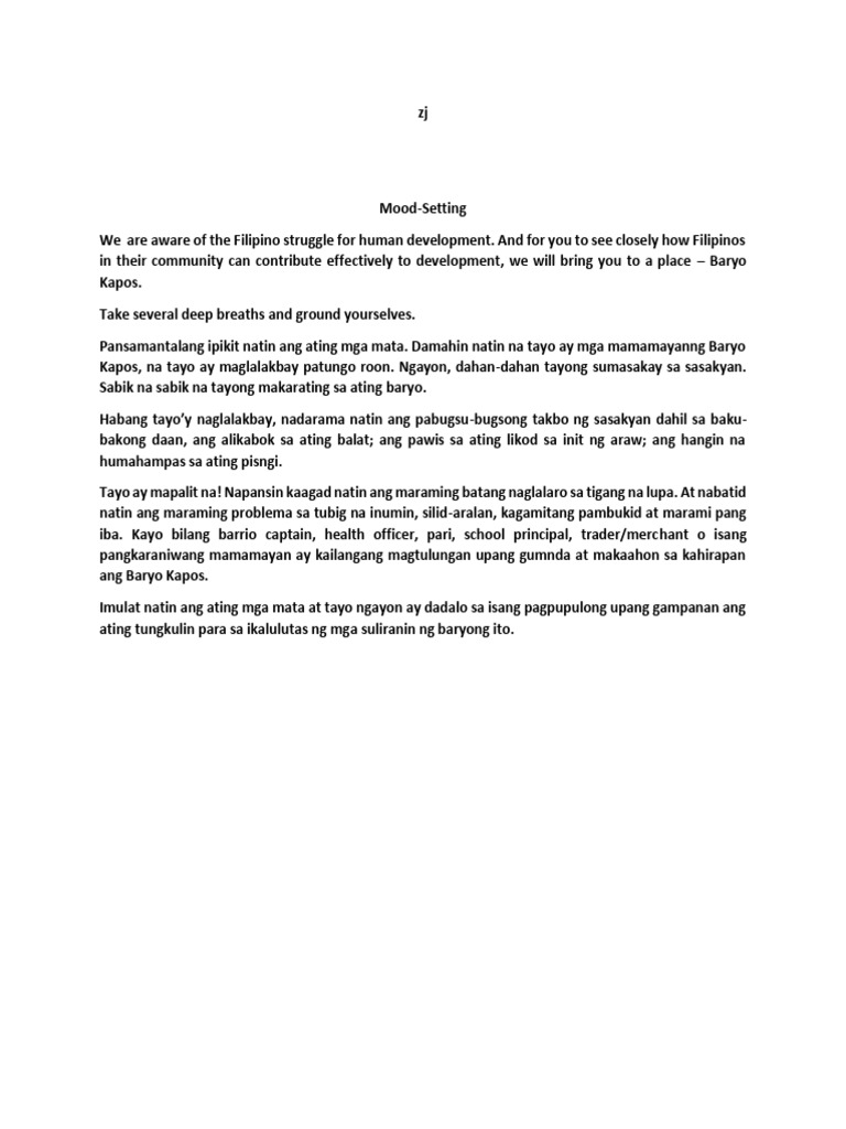 Meeting Situation | PDF