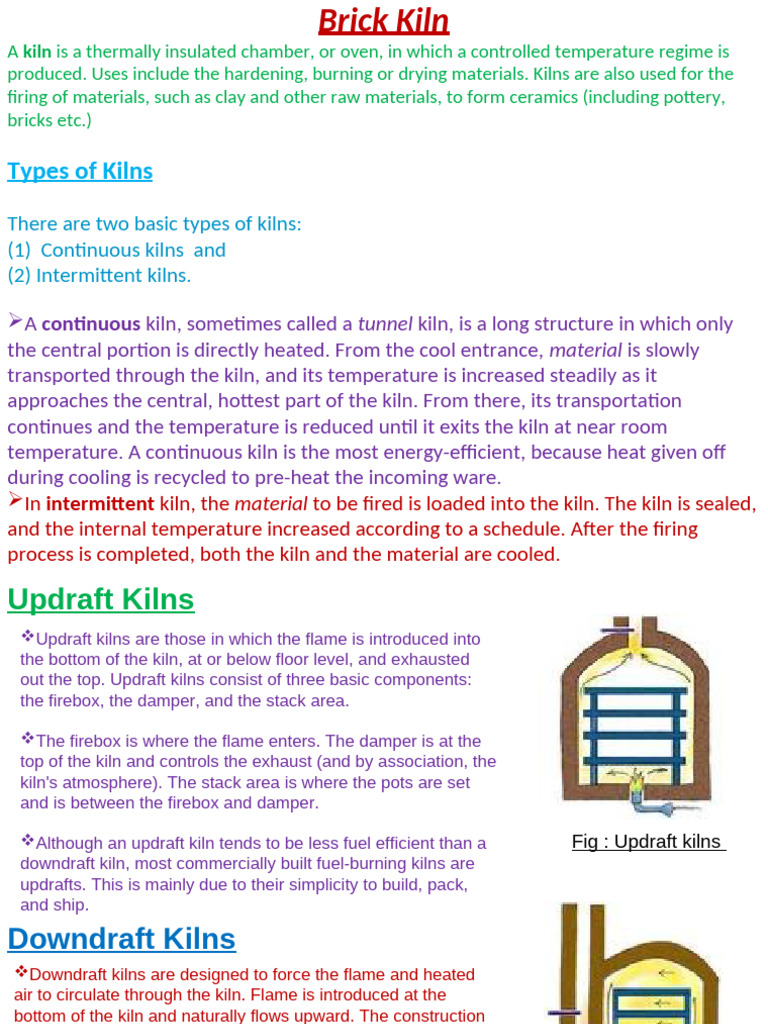 Types and Designs of Brick Kilns | PDF | Chimney | Brick