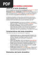 Estructura del Texto Dramático | PDF | Romeo y Julieta | Teatro