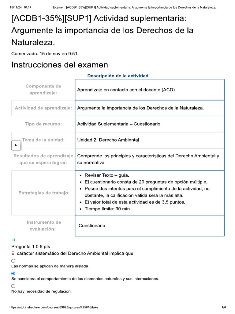 Actividad Suplementaria | PDF