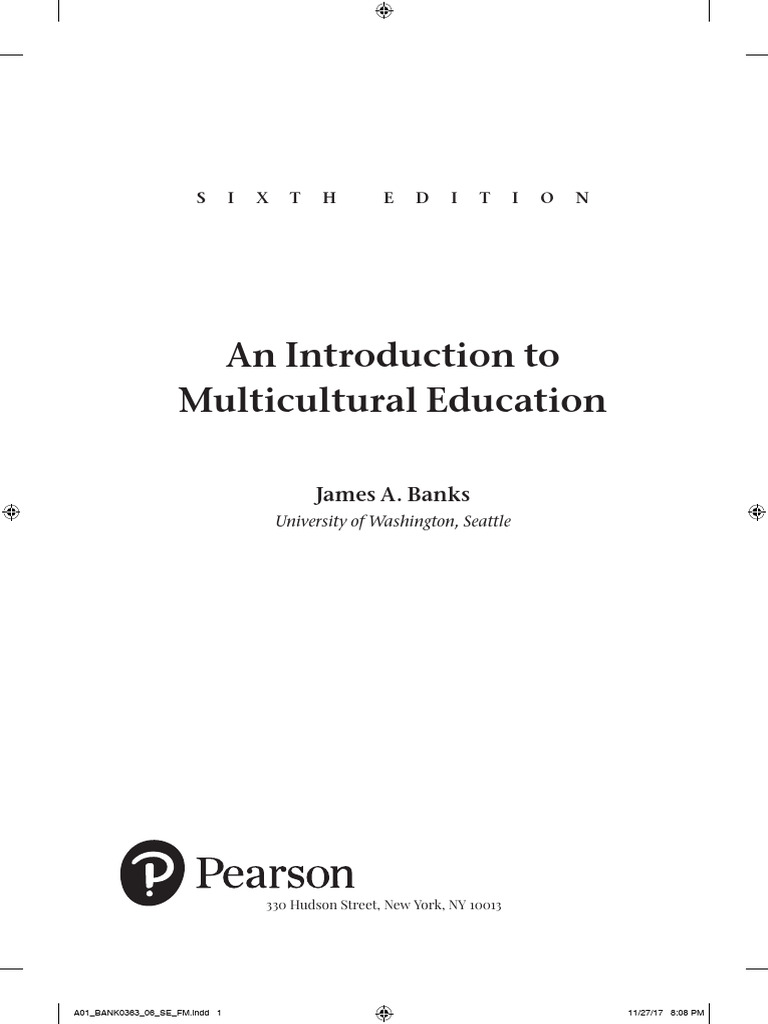 Intro To Multicultural Education | PDF | Multiculturalism