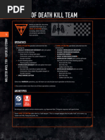 Kill Team - Plague Marines Reference Sheet | PDF