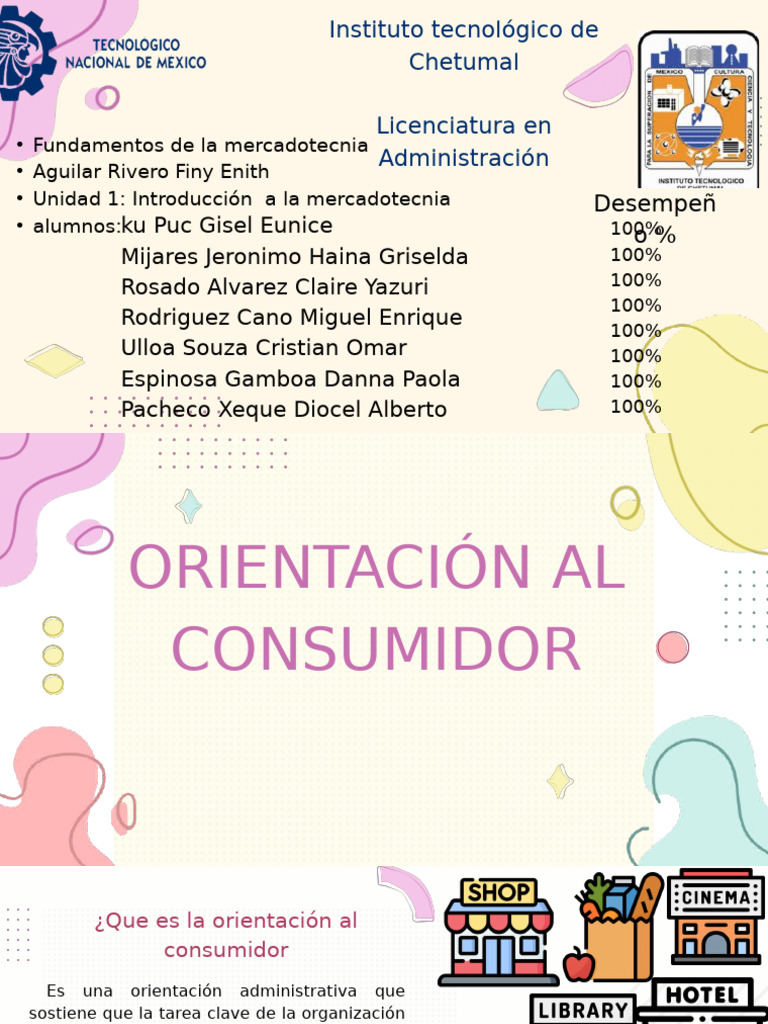 Presentación de Orientación Al Consumidor. | PDF | Marketing | Producto ...