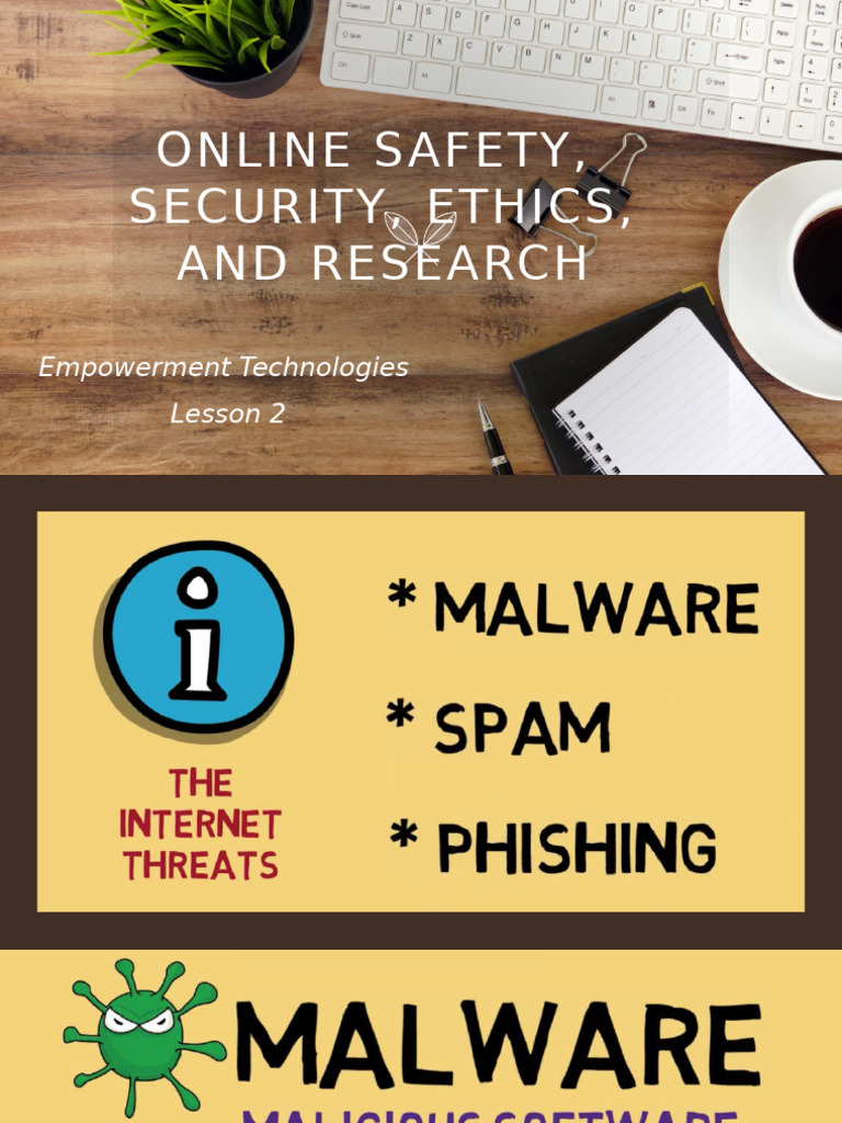 Online Safety, Security | PDF | Computers