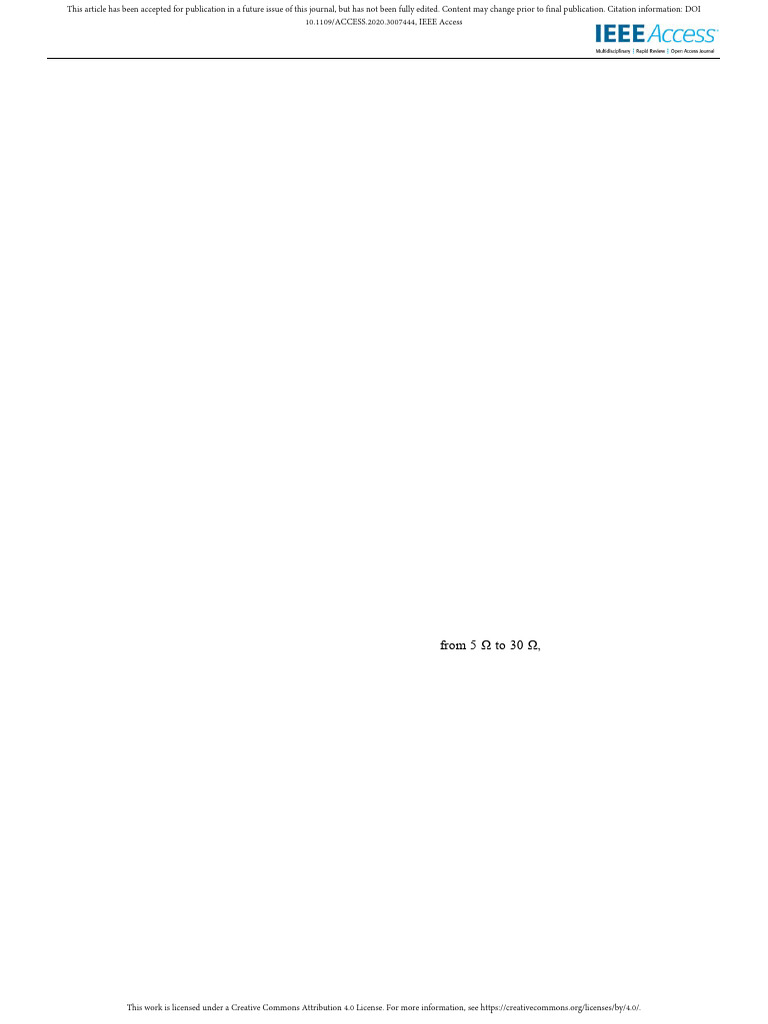 10 1109@access 2020 3007444 | PDF | Rectifier | Electrical Impedance