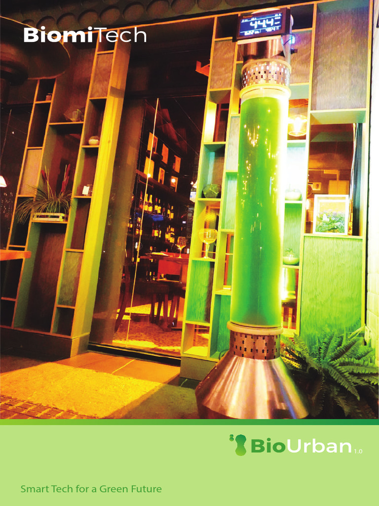 Ficha Técnica BioUrban 1.0 | PDF | Dióxido de carbono | Atmósfera de tierra