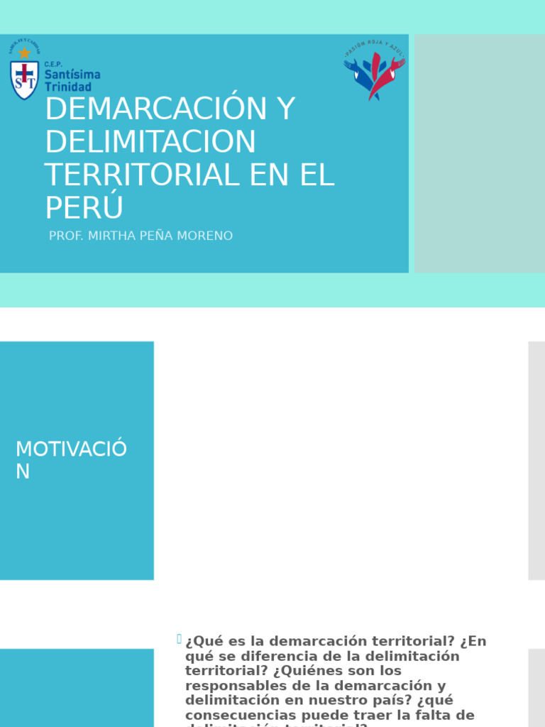 Demarcación y Delimitación Territorial en Perú | PDF | Perú | Agua