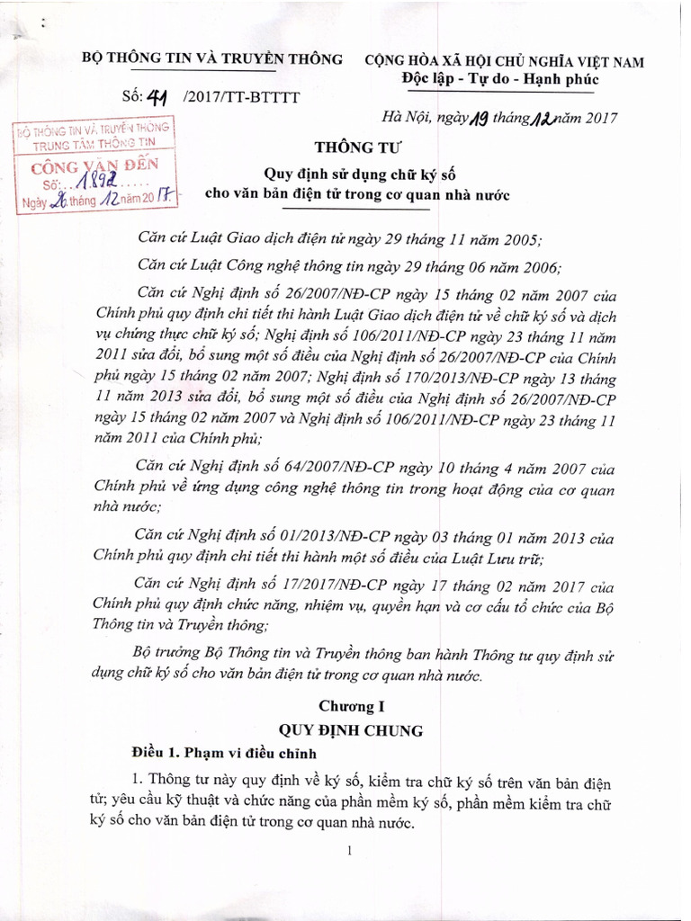 TT41 2017 Su Dung Chu Ky So Tham Khao THS Nguyen Phuong Duy | PDF