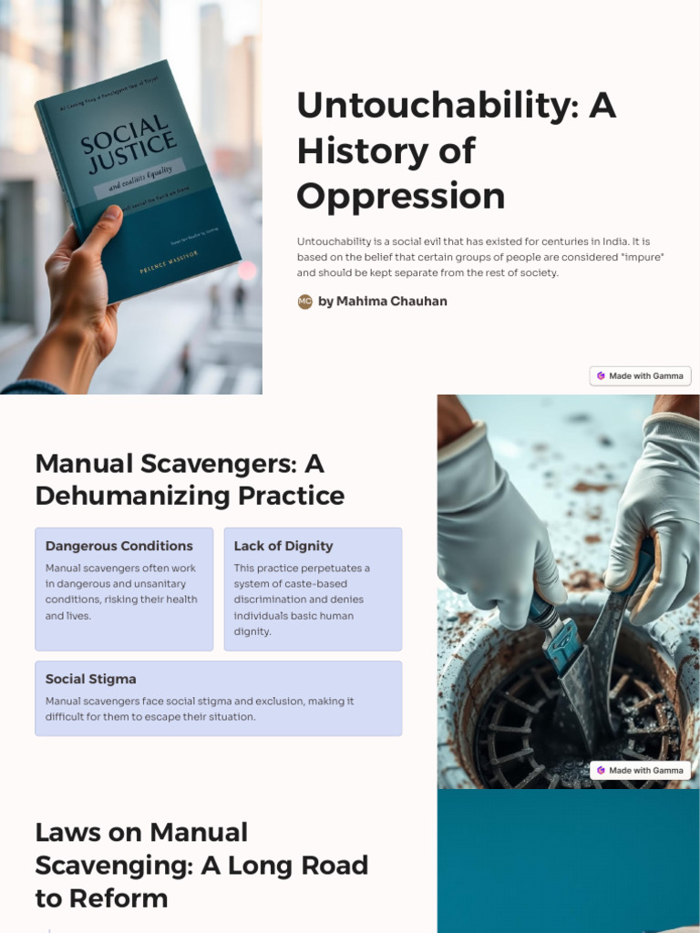 Untouchability-A-History-of-Oppression | PDF