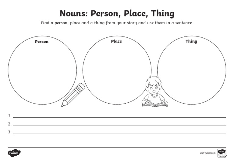 Noun Story Activity | PDF