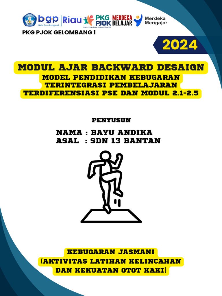 Modul Ajar Kebugaran Jasmani SD | PDF