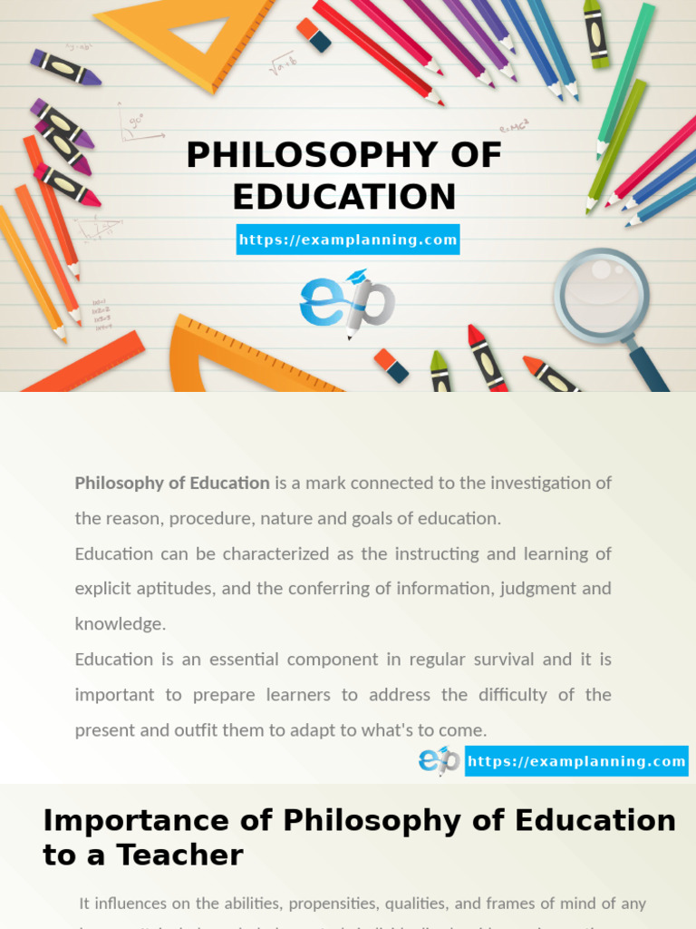 Understanding Philosophy of Education | PDF | Philosophy Of Education ...