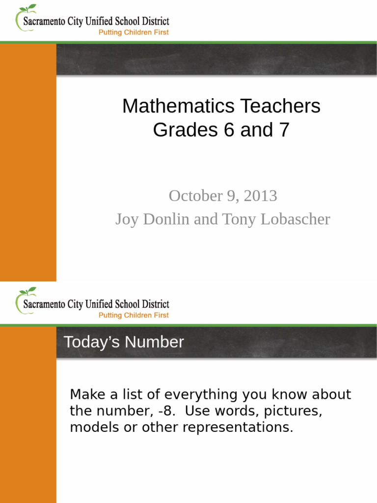 Enhancing Math Teaching for Grades 6-7 | PDF | Constructivism ...
