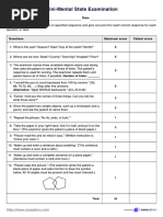 GPCOG Assessment | PDF | Dementia | Alzheimer's Disease