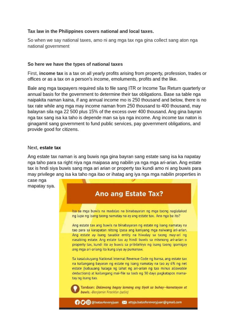 Tax Script | PDF