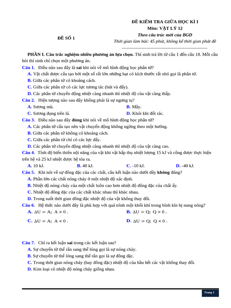 VL12 - GHKI - 01 Đến 5 -GV | PDF