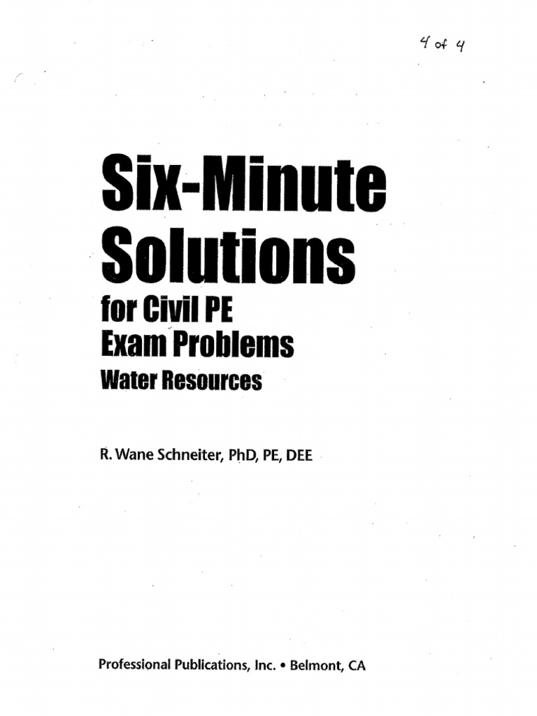 6 Min Sol Water | PDF