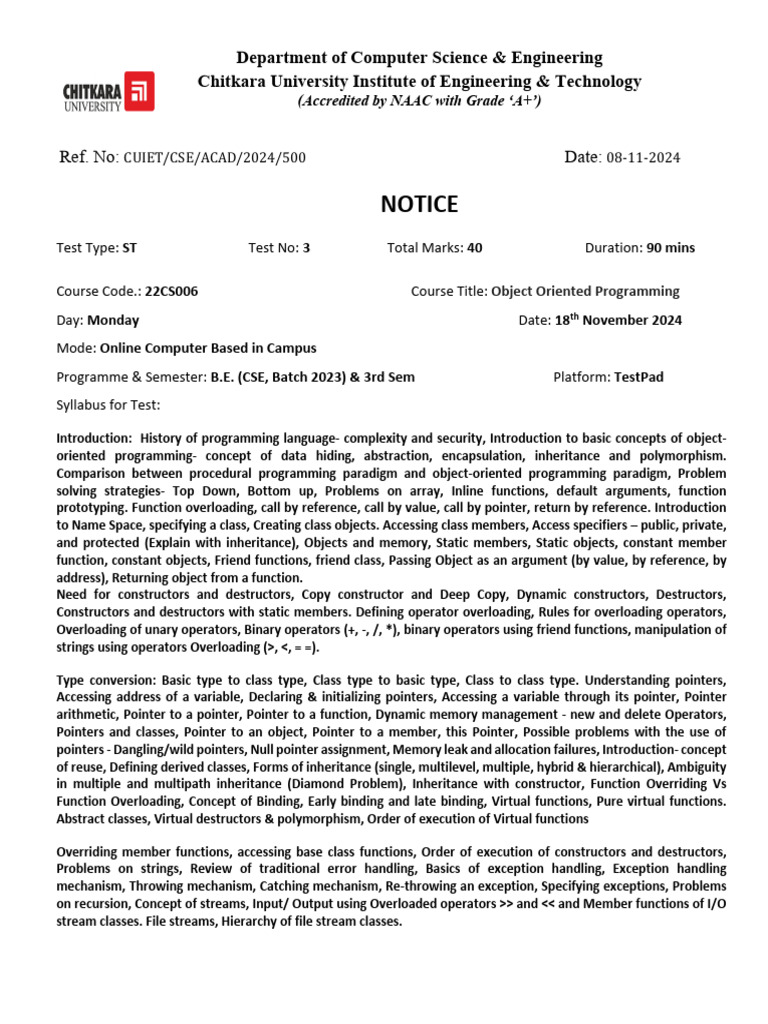 Circular 20241111111639 Notice Announcement of (st3) Oops 18 11 2024 ...