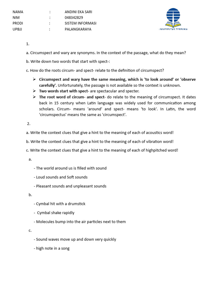 Tugas Tutorial 1 Reading | PDF