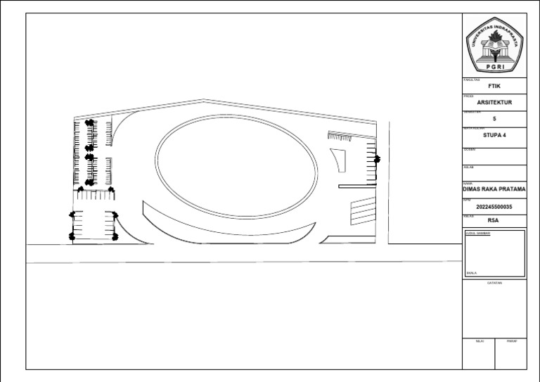 SITE PLAN STUPA 4 DIMAS-Model | PDF