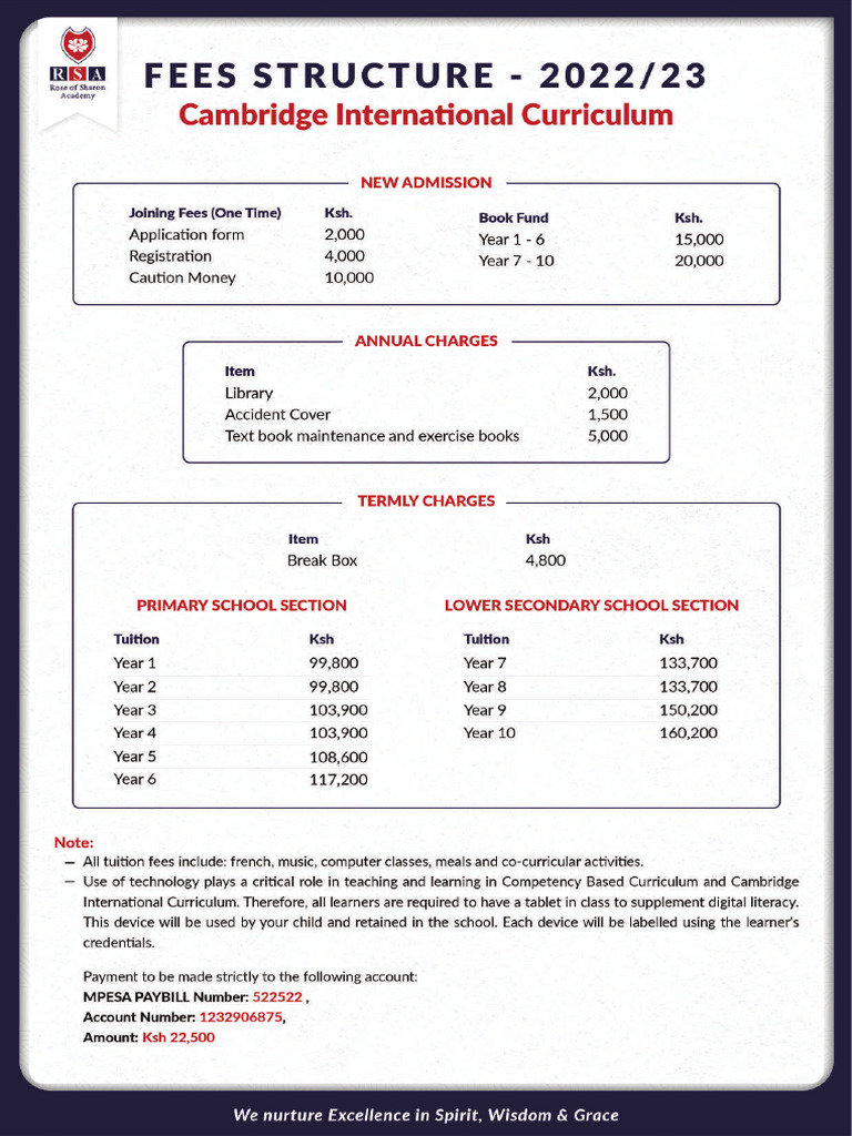 Fee-Structures | PDF