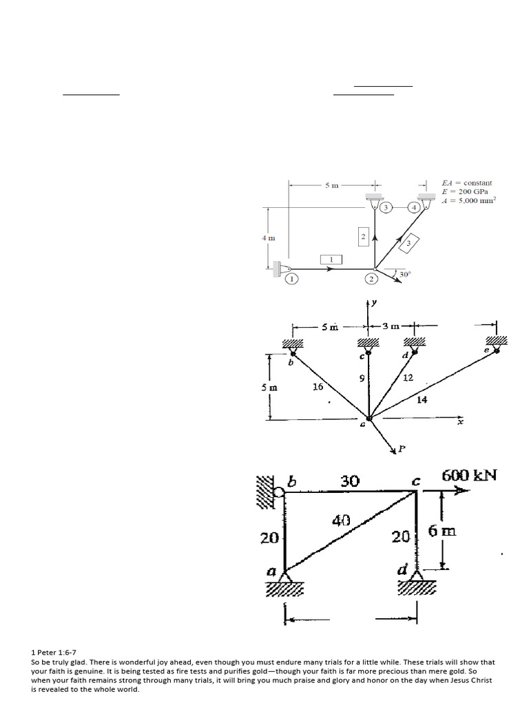 NU - Matrix Analysis 1st Long Exam | PDF | Science & Mathematics