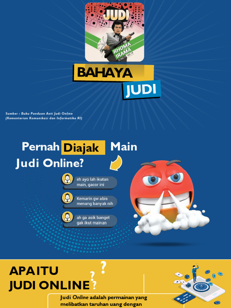 Poster Anti Judi Online dan Pinjol | PDF | Game & Aktivitas ...