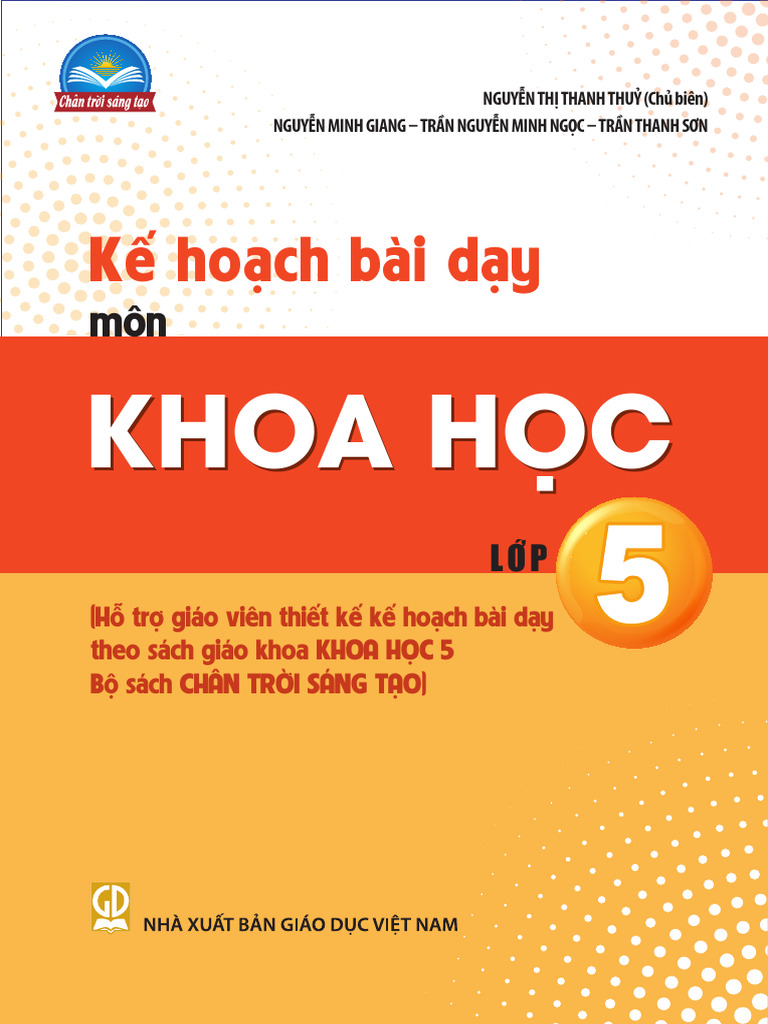 KHBD Khoa Hoc 5 - CTST | PDF