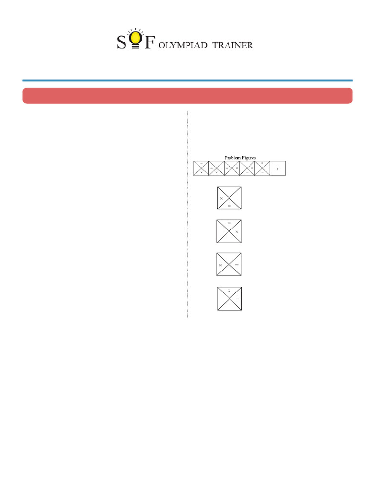 NSO Level-1 Mock Test 6 Class 6 - Answer | PDF | Venus | Mars