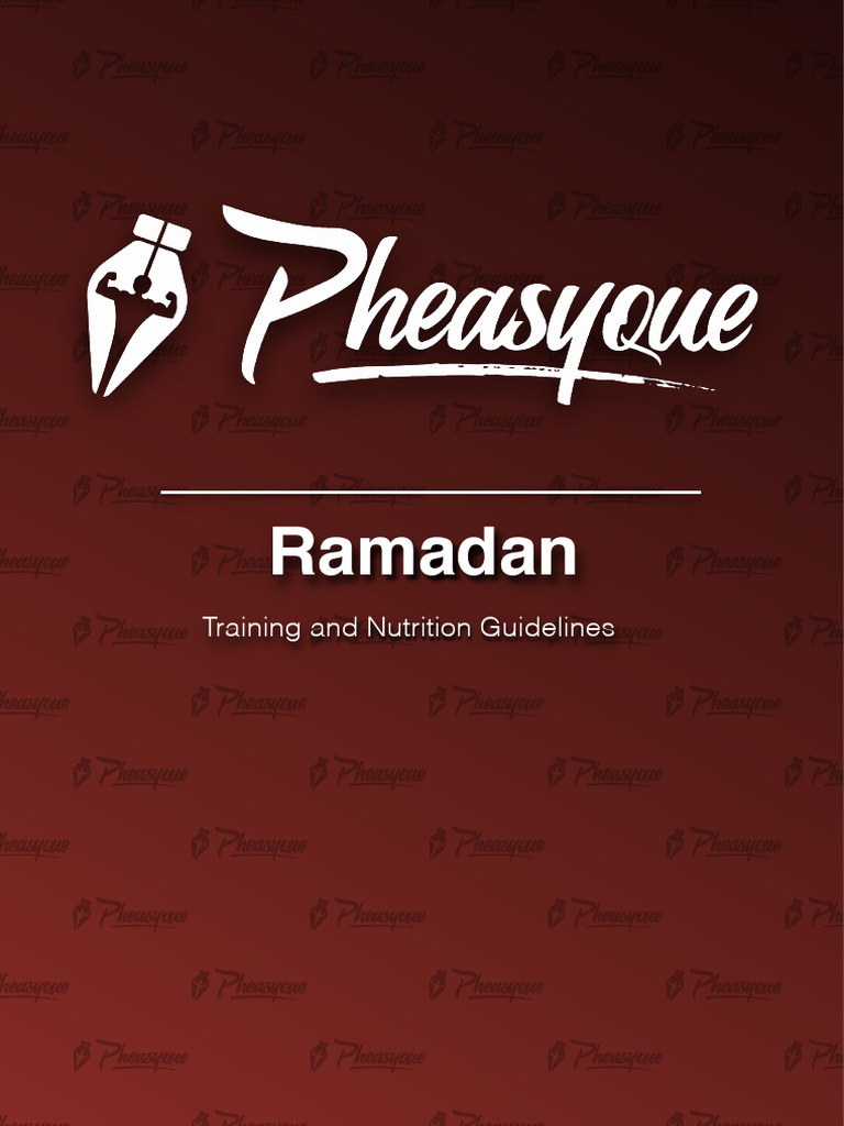 FREE Pheasyque Ramadan Ebook | PDF | Dieting | Vegetables