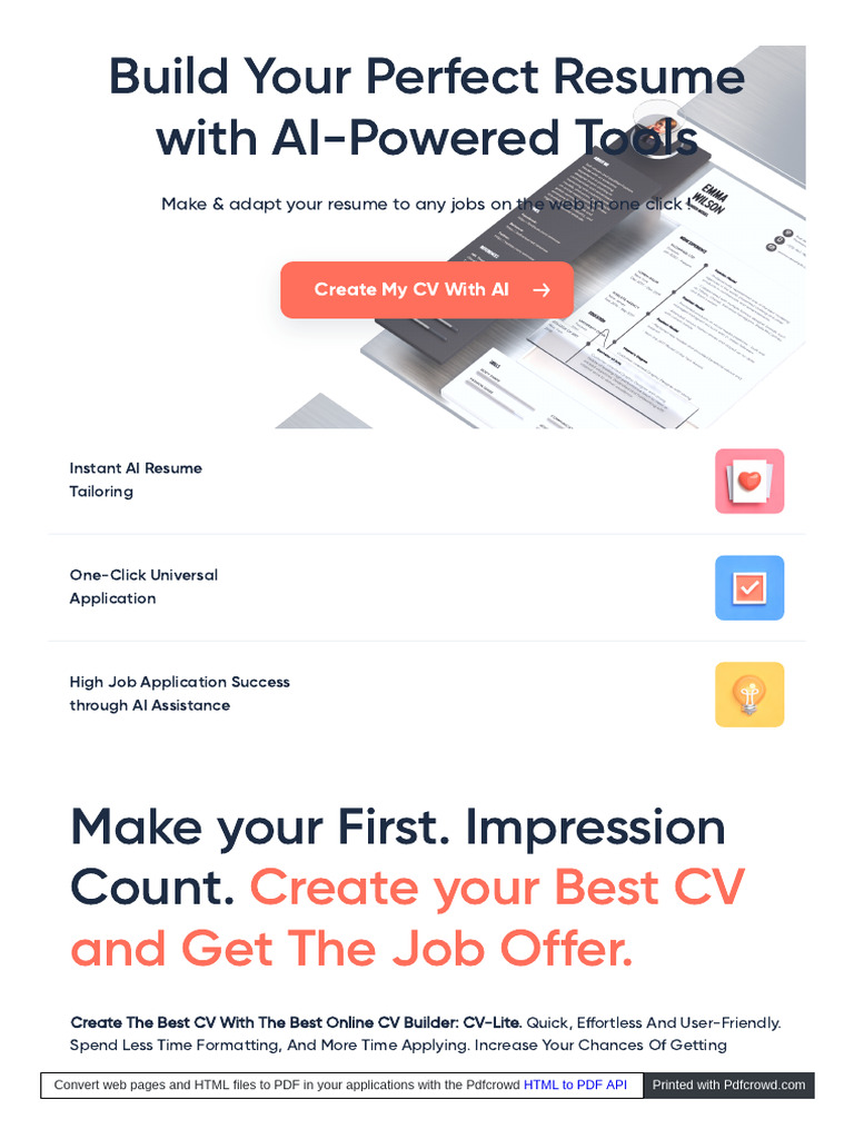 CV Lite Com Es Resume 6074e030 A85a 43b0 b730 438e4af60a54 P | PDF ...