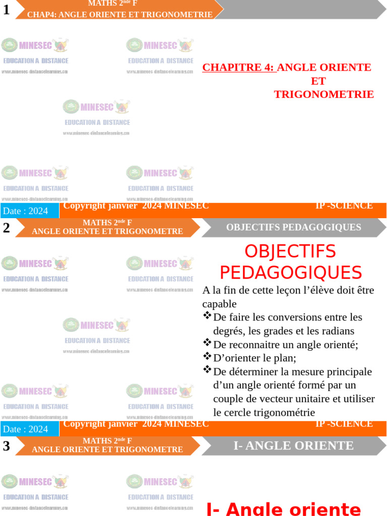 Angles Orienté | PDF | Angle | Euclide